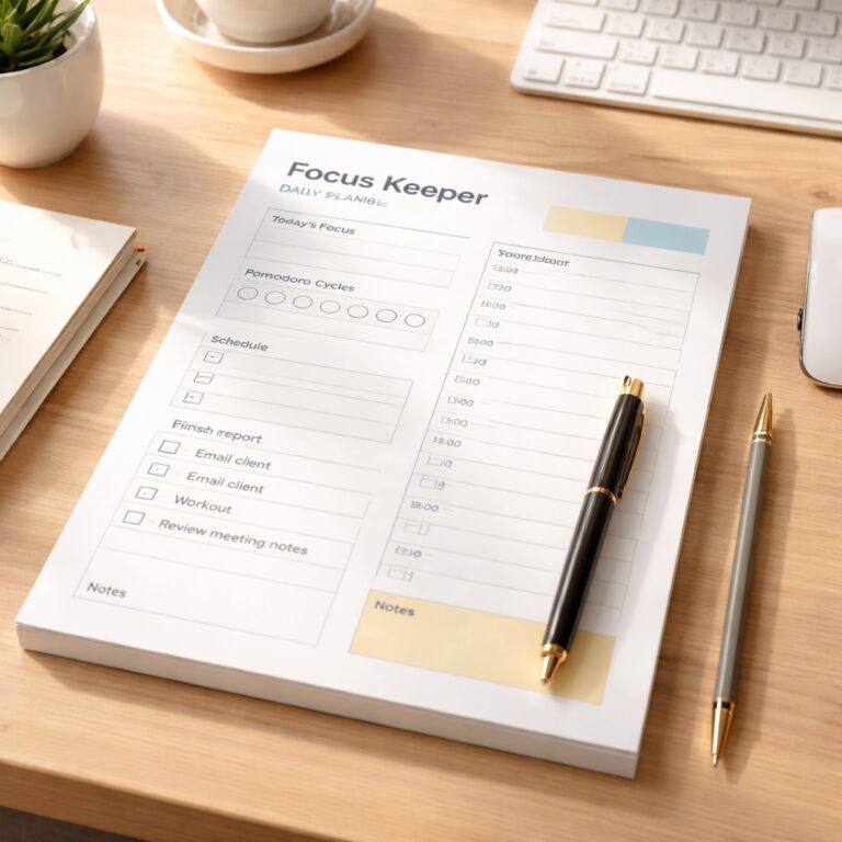 Daily Planner Template Printable: Step‑by‑Step Guide to Create Your Own ...