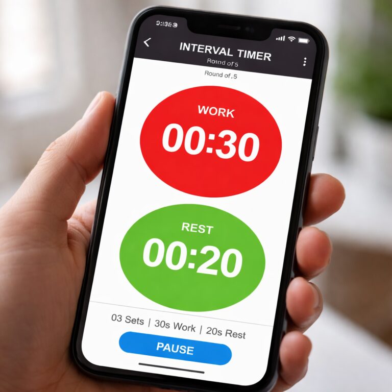 How to Use an Interval Timer for Workouts: Step-by-Step Guide – Focus ...